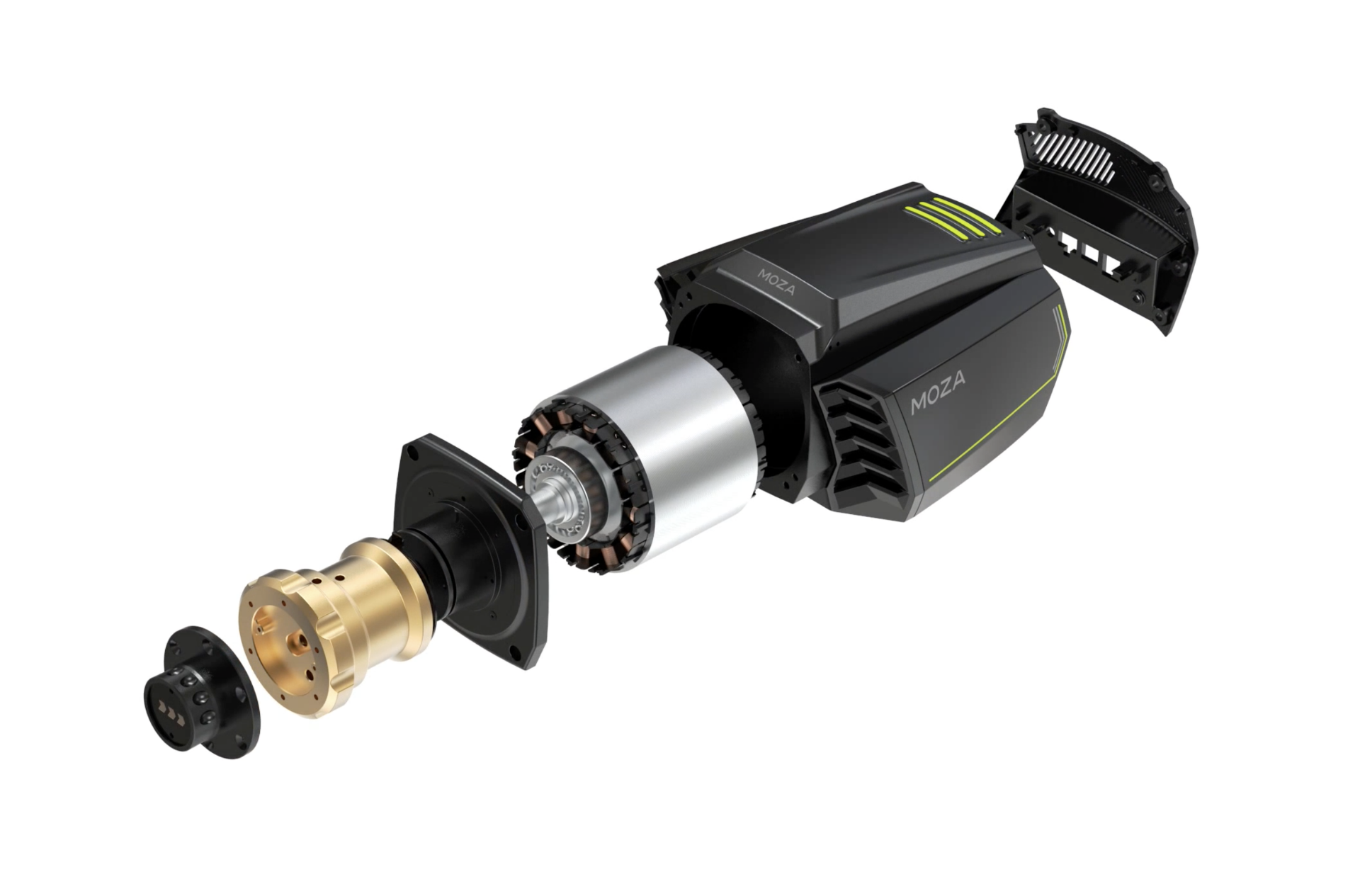 XPert-MOZA R21 Direct Drive Wheel Base 21Nm Black