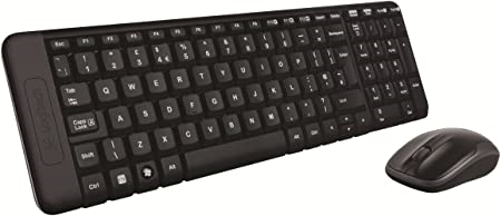 XPert-Logitech MK220 Optical Compact Wireless Keyboard Black 920-003161