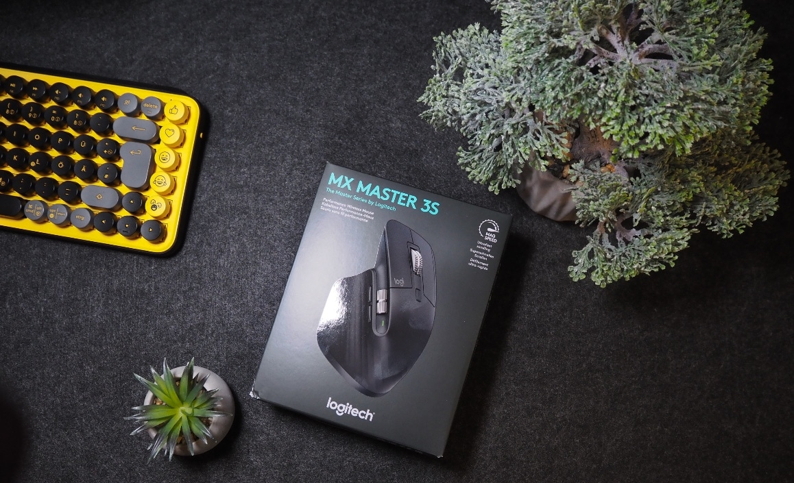 XPert-Logitech MX Master 3S Ergonomic Wireless Mouse Graphite