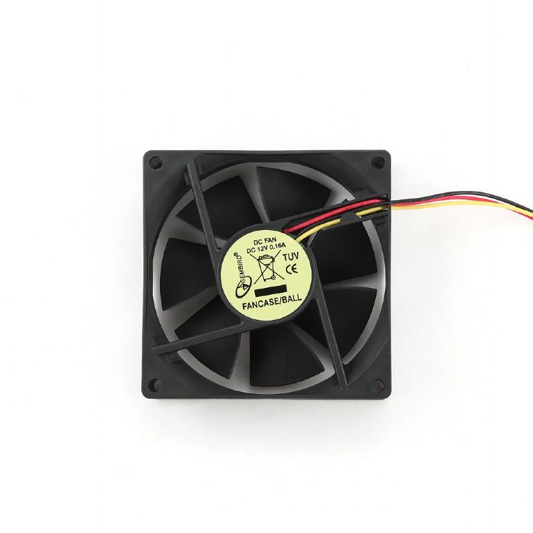 Gembird 80 mm PC case fan FANCASE/BALL-Xpert.mt