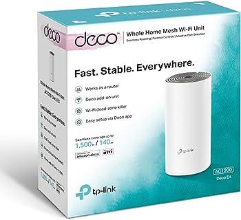 XPert-TP-Link Deco E4 (1-pack) AC1200 Whole Home Mesh Wi-Fi Unit
