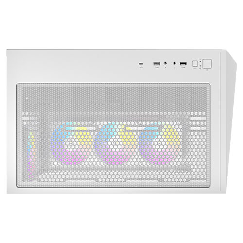 XPert-Antec C5 ARGB 7x120mm Fans 270° Full View Dual Chamber Case White ...